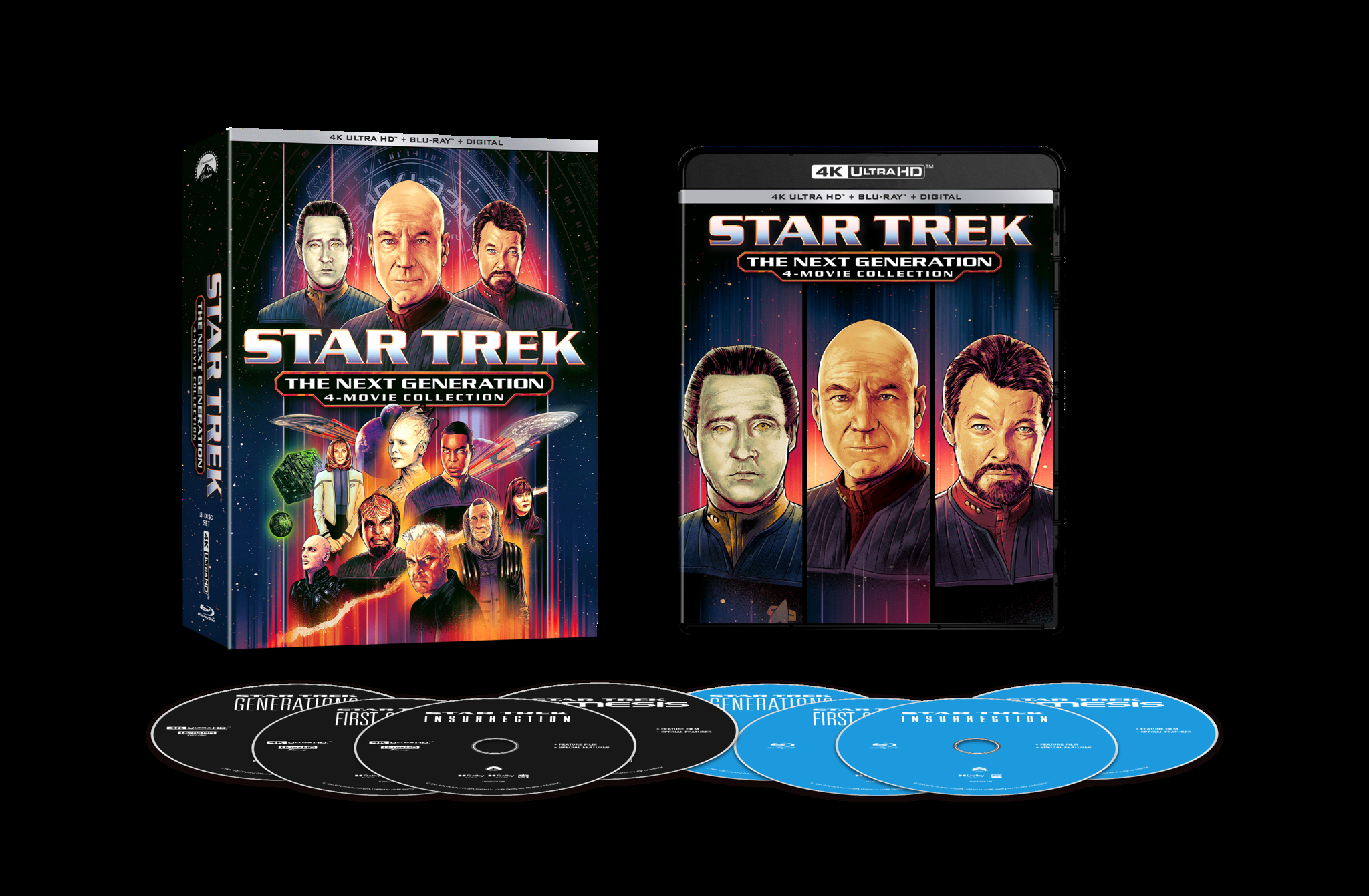 Star Trek: The Next Generation 4-Movie Collection Arrives on 4K UHD - Solzy at the Movies