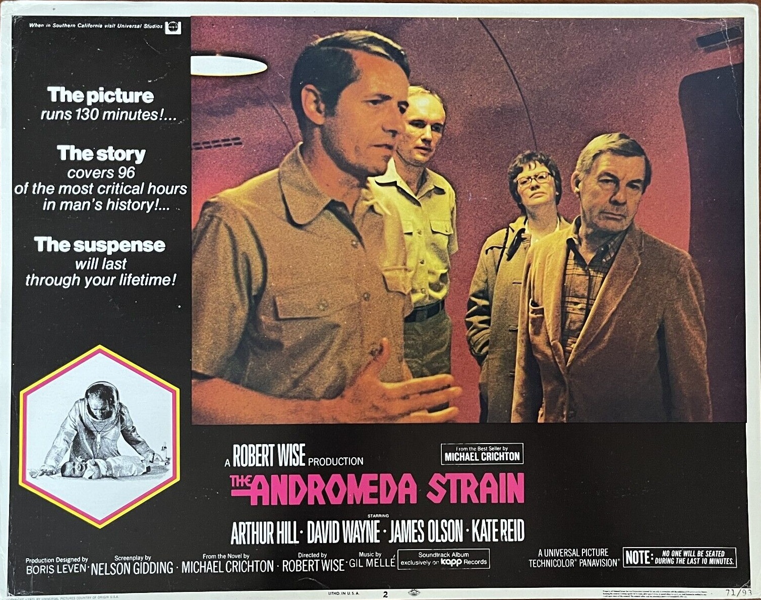 Peter Helm Andromeda Strain The Andromeda Strain (1971) Turner